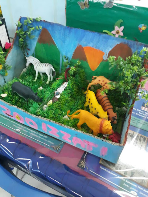 Ruang Coretan Cik Ila Kidal: Projek Tadika PRA Sekolah : Mini Zoo