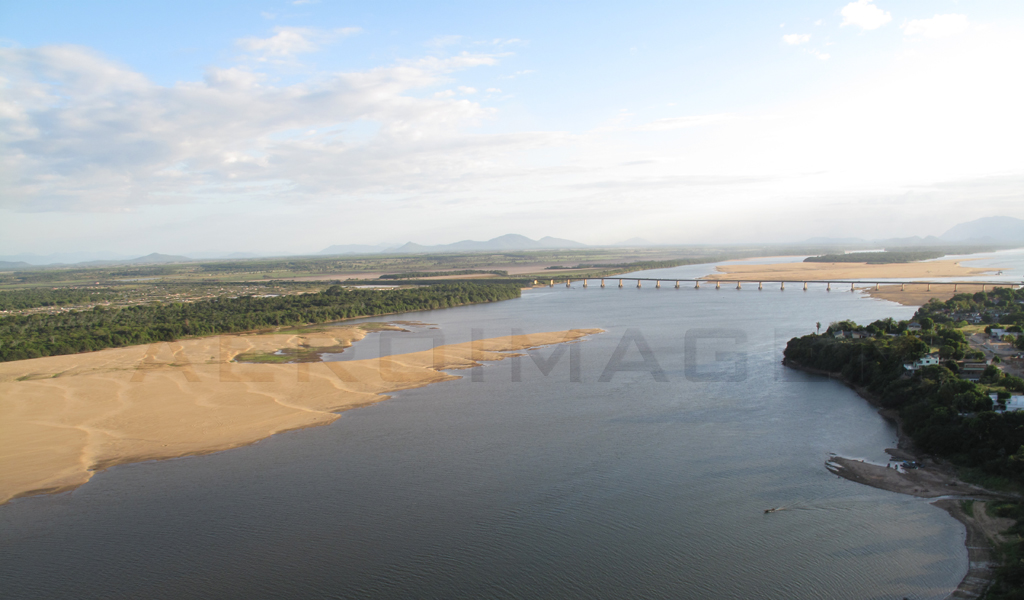 DRONE IMAGENS: Ponte dos Macuxis/RR