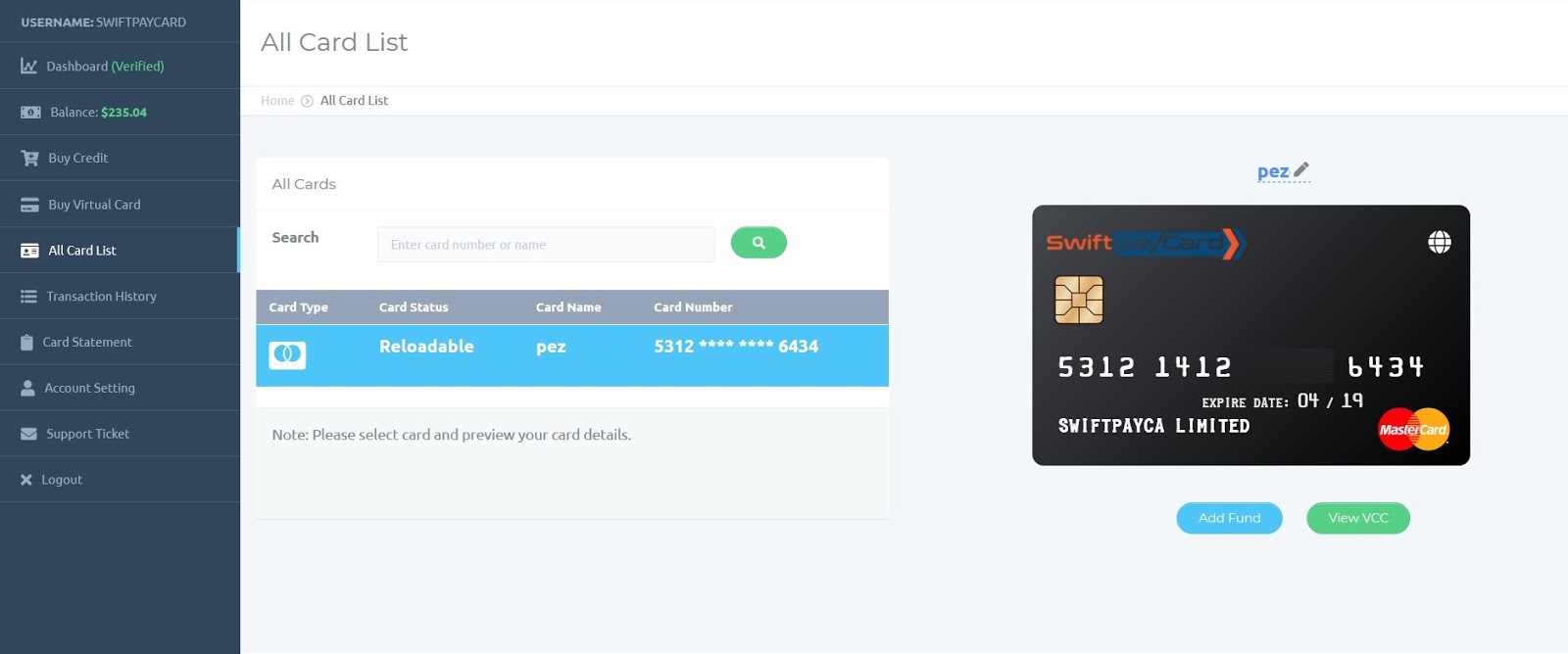 - Virtual Debit Master Card Card and Visa Card For Online Payment and ...