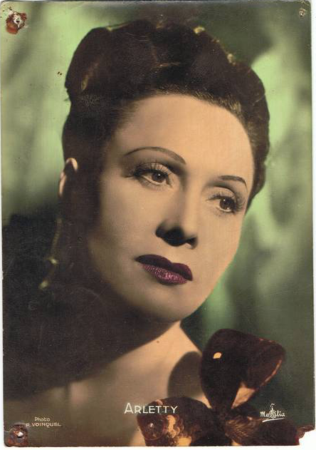 FRENCH SINGERS: Arletty
