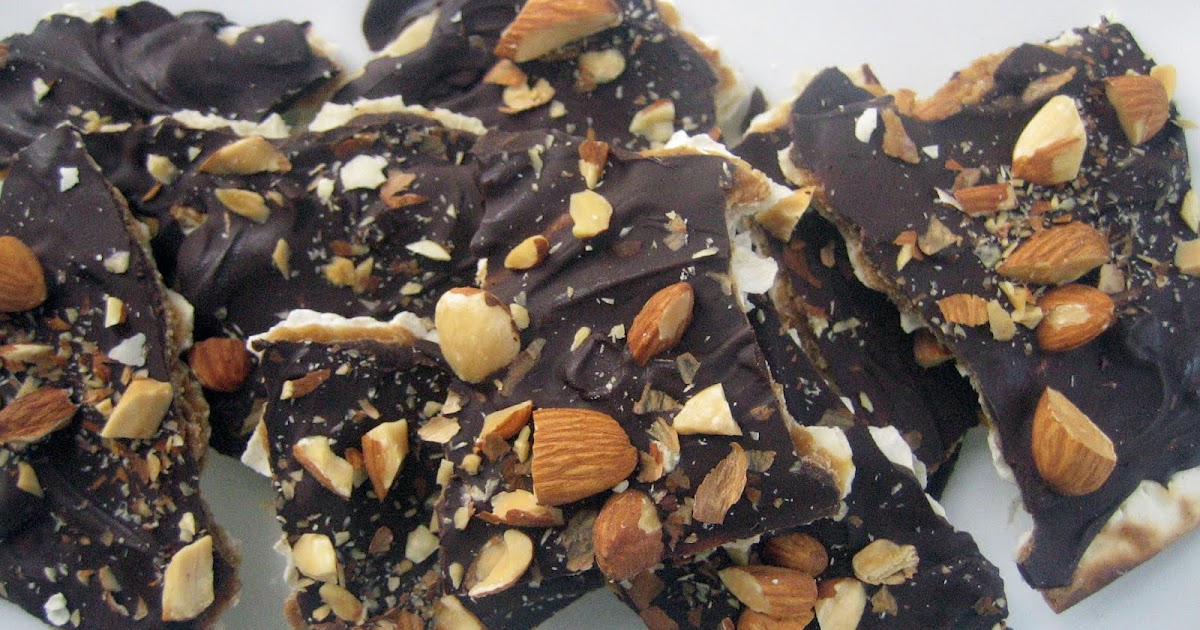 Blue Kale Road: Matzah Almond Roca