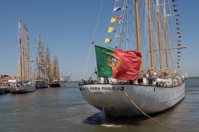 SHIPS & THE SEA - BLOGUE dos NAVIOS e do MAR: Chegada do SANTA MARIA ...