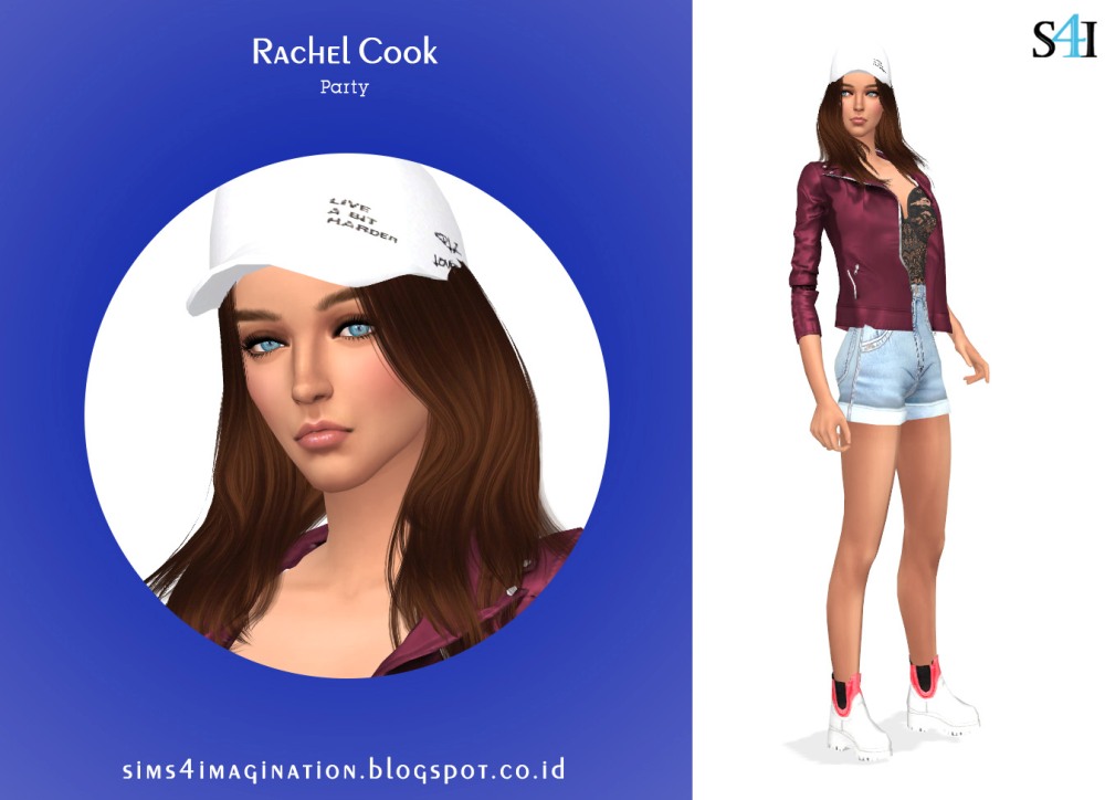 My Sims 4 CAS: Rachel Cook - Imagination Sims 4 CAS