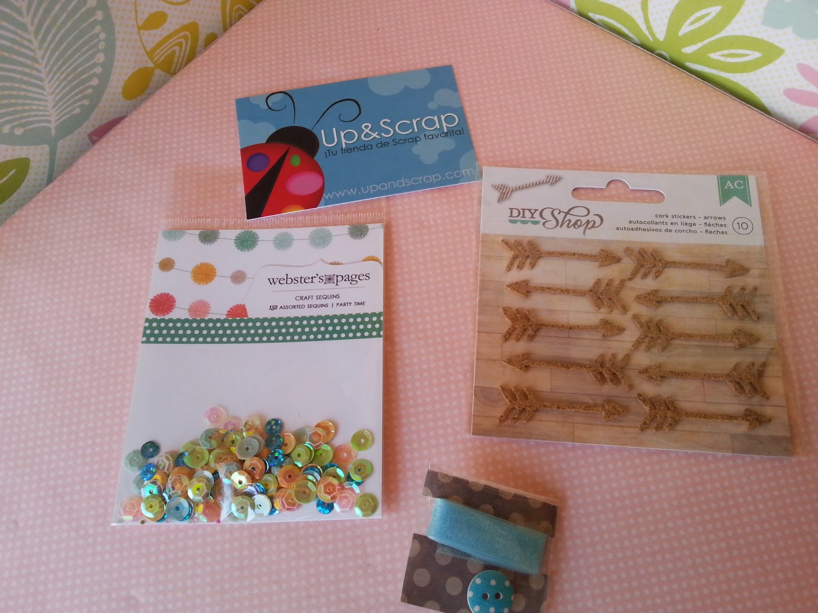 Eva Scrap Ideas: Compras en Up & Scrap.