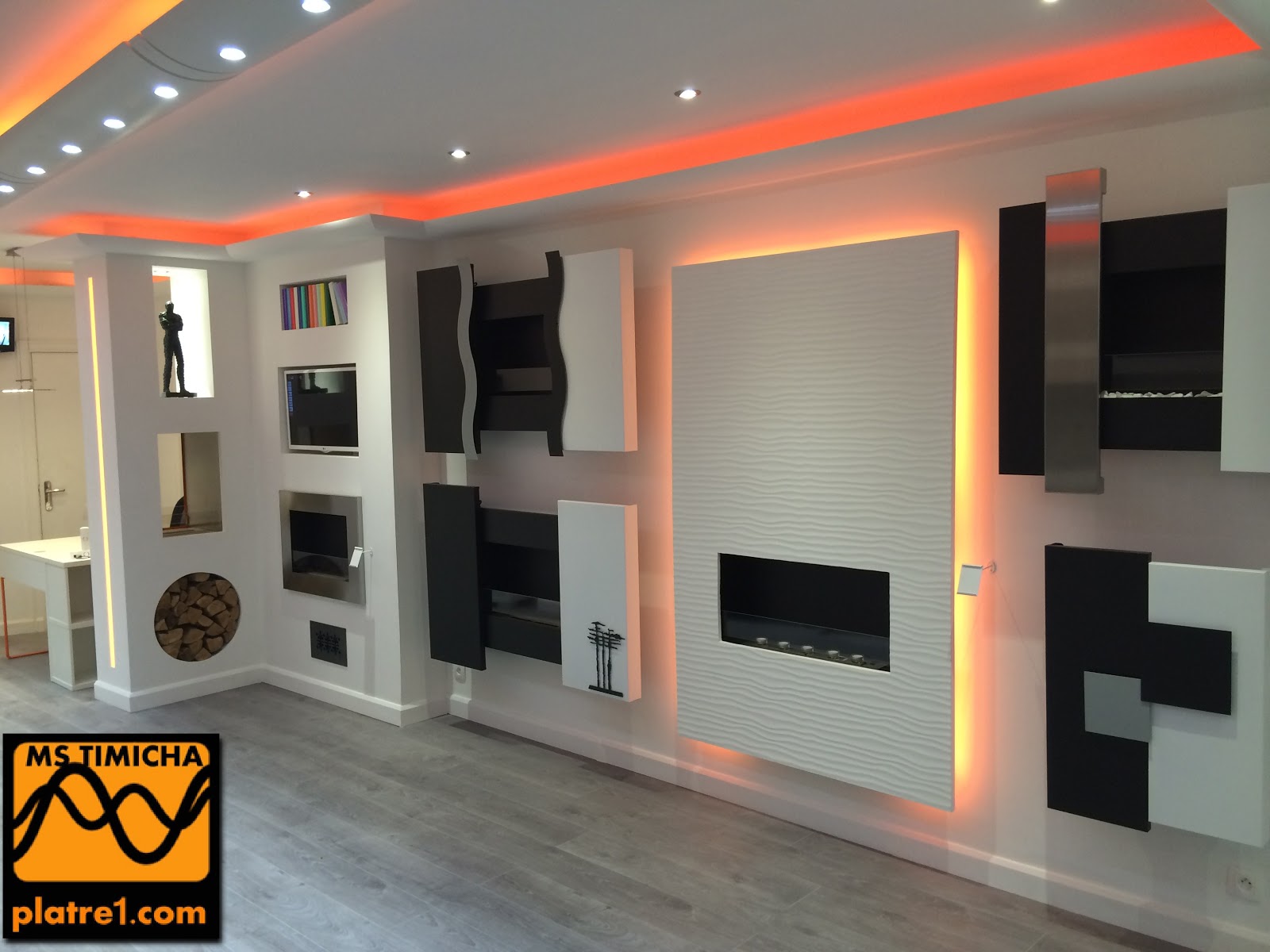 platre: DECOR TV BA13