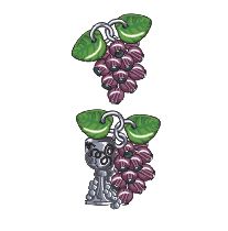 How to Make Beaded Grape Clusters Tutorials / The Beading Gem