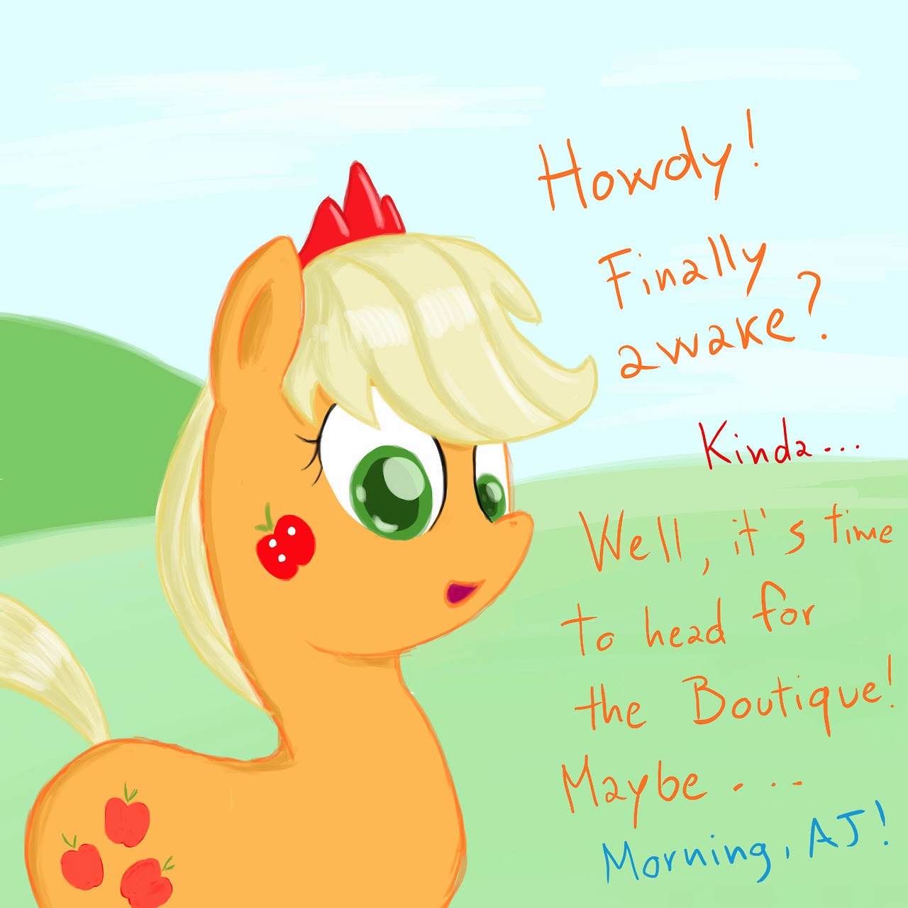Equestria Daily - MLP Stuff!: Applejack Appreciation Day Compilation Post!