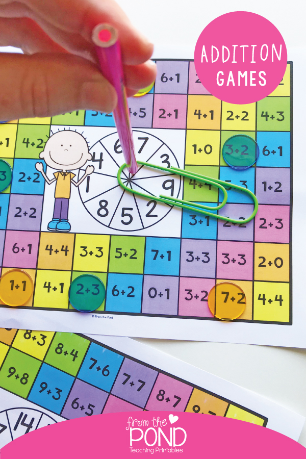 Addition Games | From the Pond