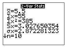 Math Rescue: Calculator Help: Statistics