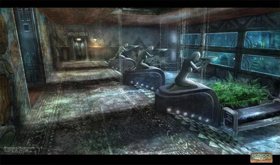 Punto de Control: Concept art, ilustraciones y escenarios de Bioshock.