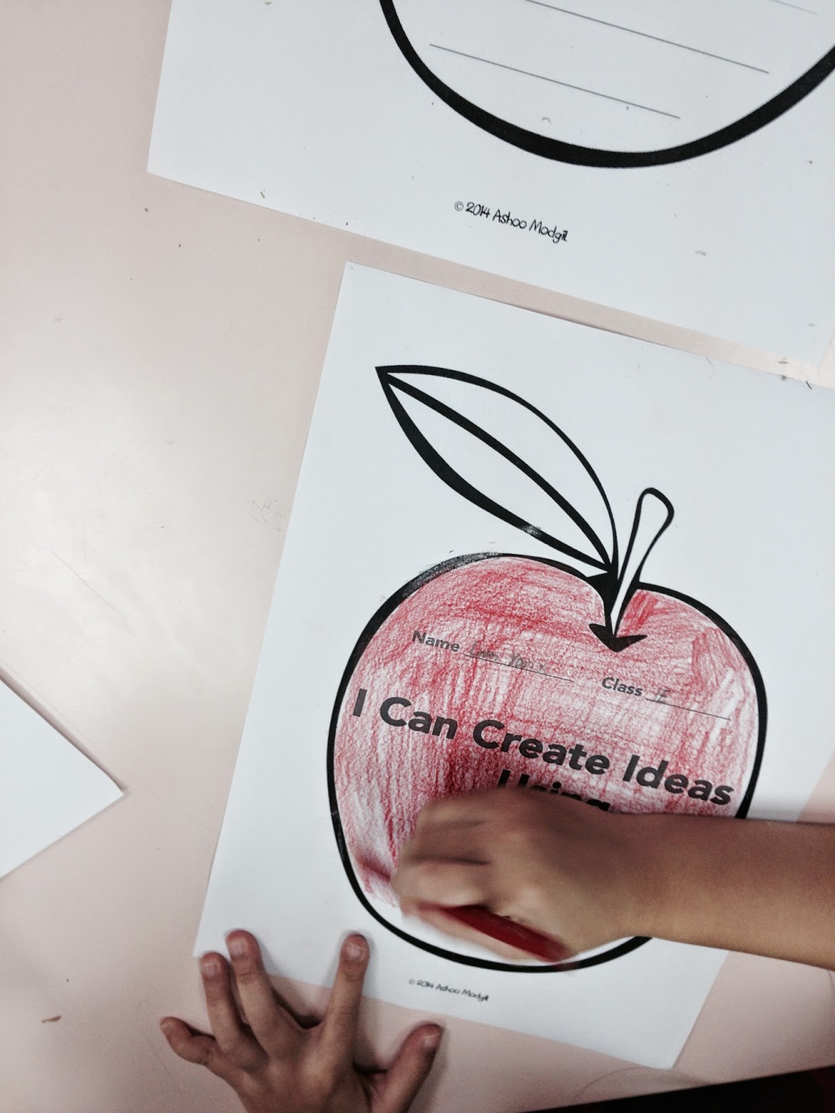 Brain Domain: Writing is FUN to Teach with Apple Flip Books