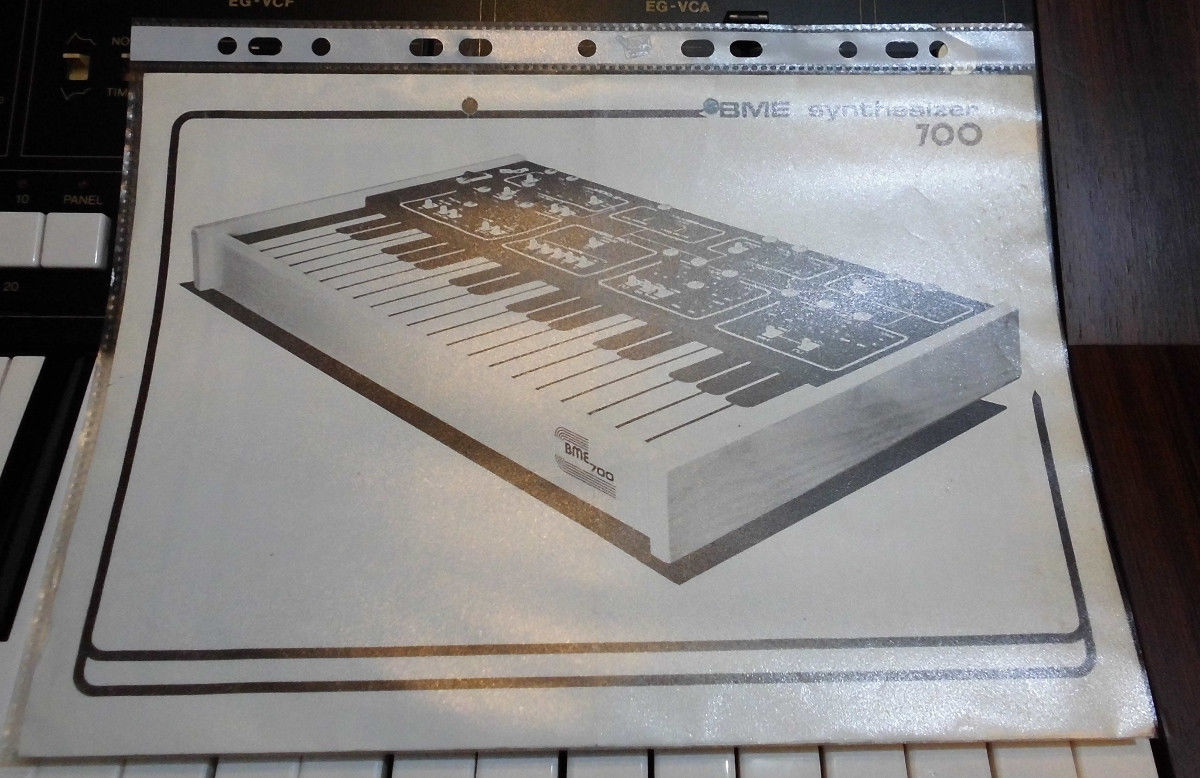 MATRIXSYNTH: Baumann BME-700 - Ultra Rare German Synthesizer from 1976
