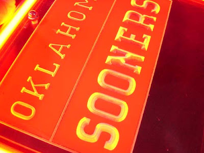 Wiki Neon Sign Blog: NCAA UNIVERSITY OKLAHOMA SOONERS BEER BAR NEON ...