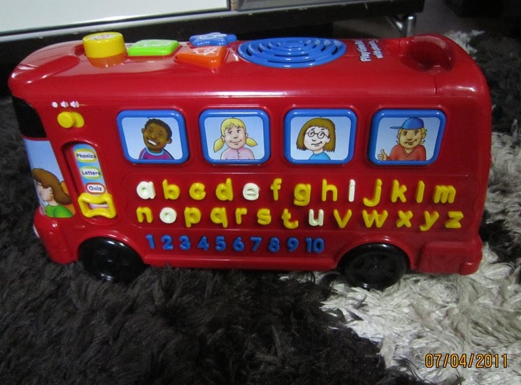 CHILD'S HEAVEN ONLINE STORE: Vtech Playtime Bus with phonics