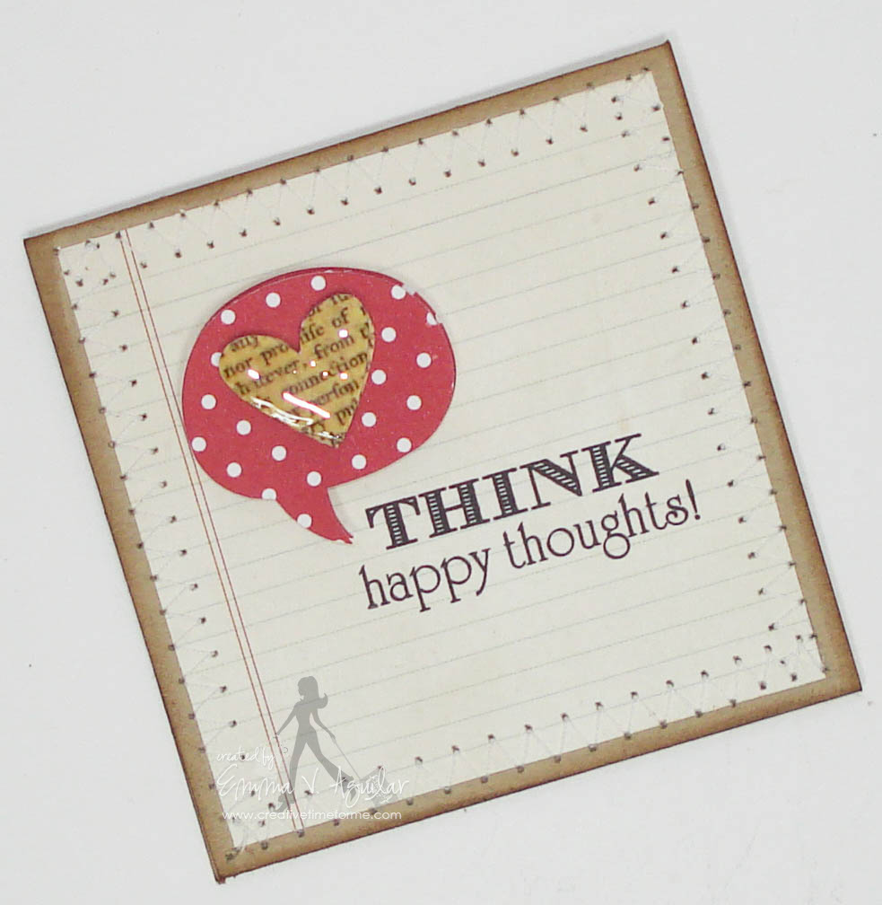 My Creative Time: Think Happy Thoughts!