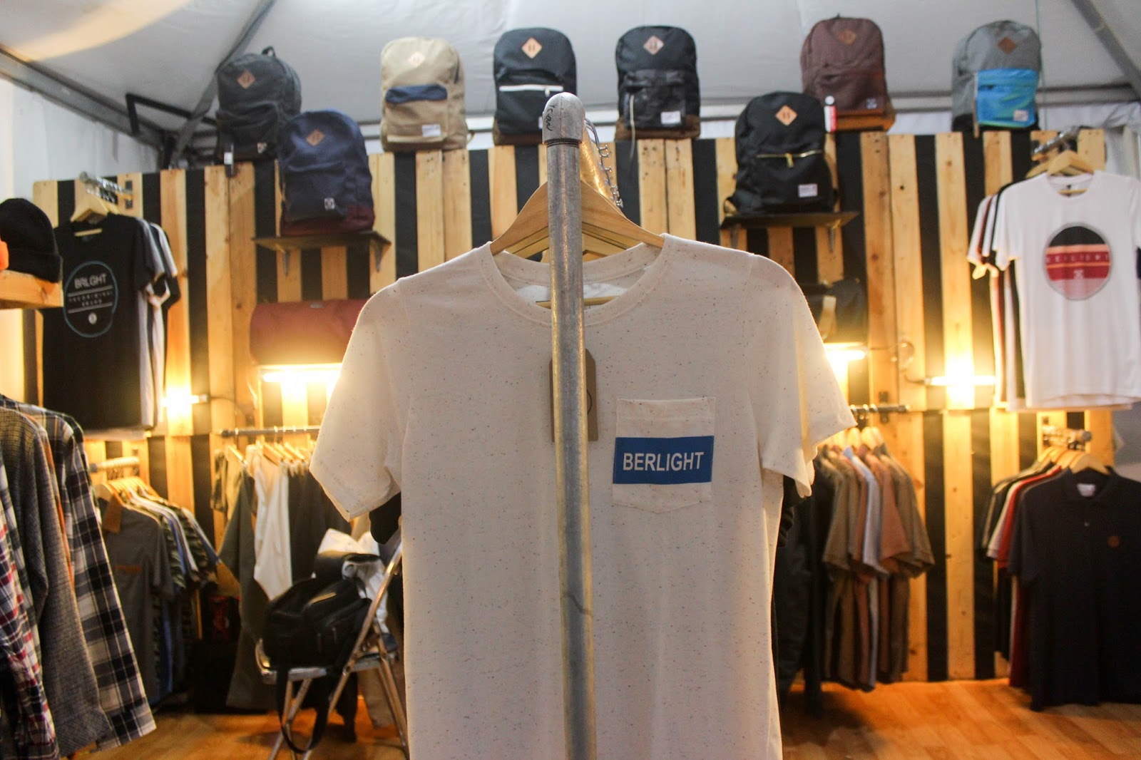 Berlight Brand di Distro Clothing Expo 2015 Semarang | Yok Ya Semarang