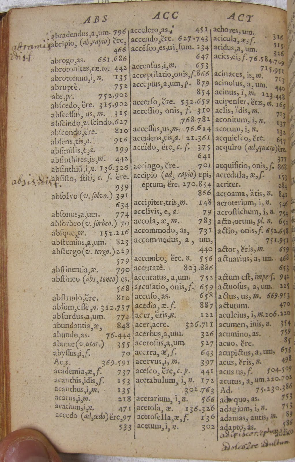MCRS Rare Books Blog: Annotating a 1643 English-Latin Phrase Book