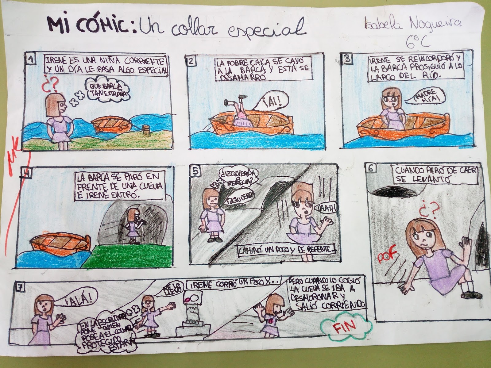 EL SEXTO DE FERNANDO: Realización de un cómic.