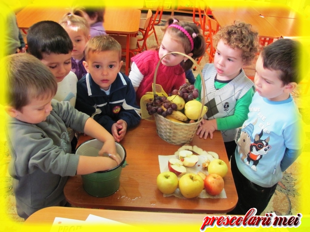 PRESCOLARII MEI: COSUL DULCE AL TOAMNEI (1)