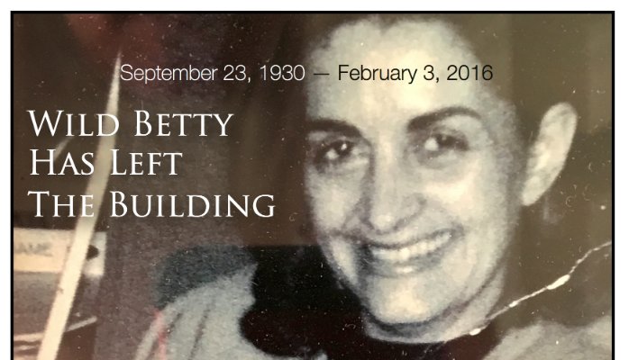 Sailing Wild Betty Home: Wild Betty's Obit