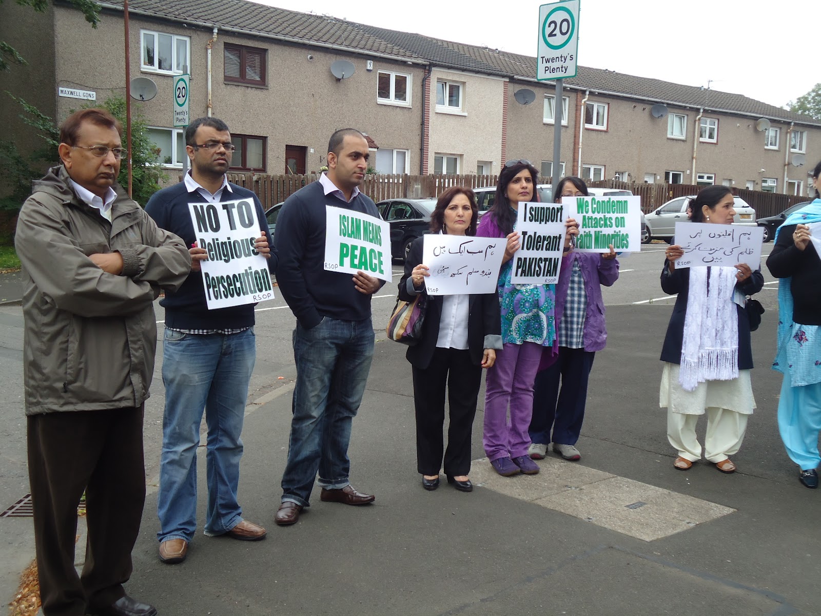 British Pakistani Christian Association: Glasgow protest Press release ...