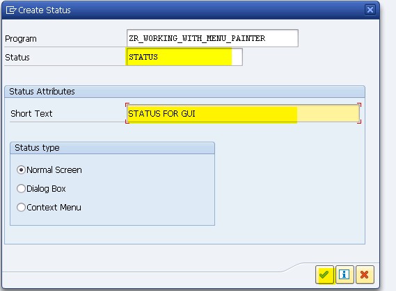 Amarmn.com - SAP ABAP, SAP UI5, SAP Fiori: WORKING WITH MENU PAINTER