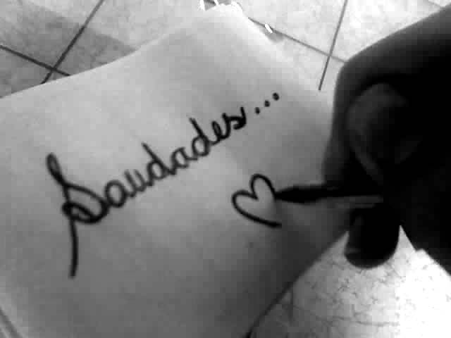 Refletir e Sentir: Saudade