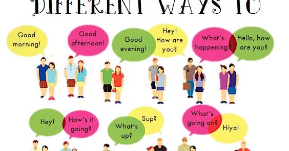 The Dominion Of ICA's: 17 Ways To Express Greetings