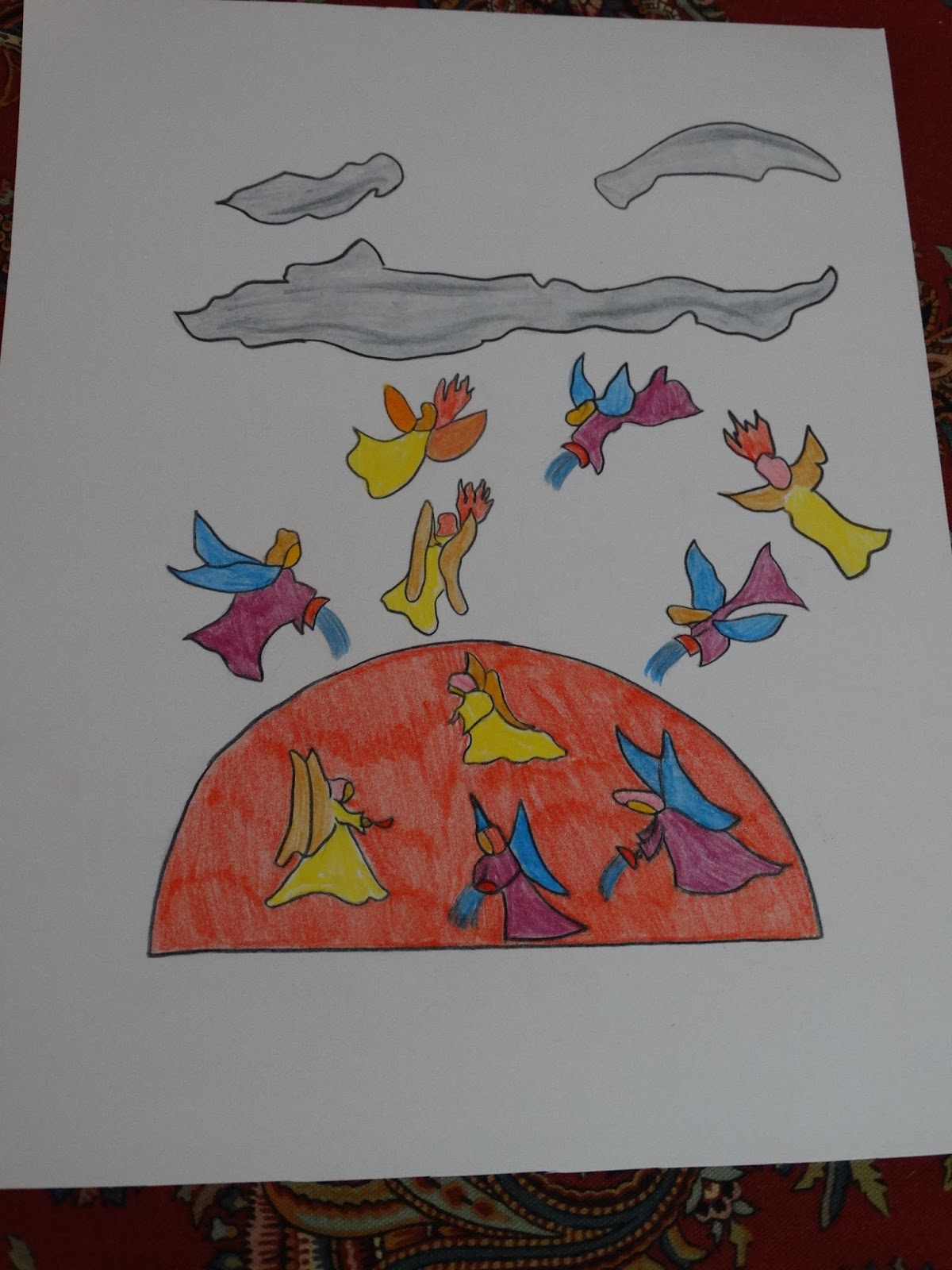 The Joys of Montessori Homeschooling: Great Lesson #1 - God with No Hands