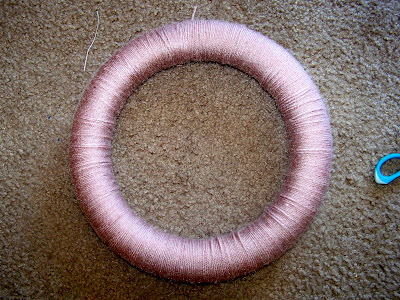 Crafty Confessions of a Brainy Mom: Pin Wheel Wreath Revisited