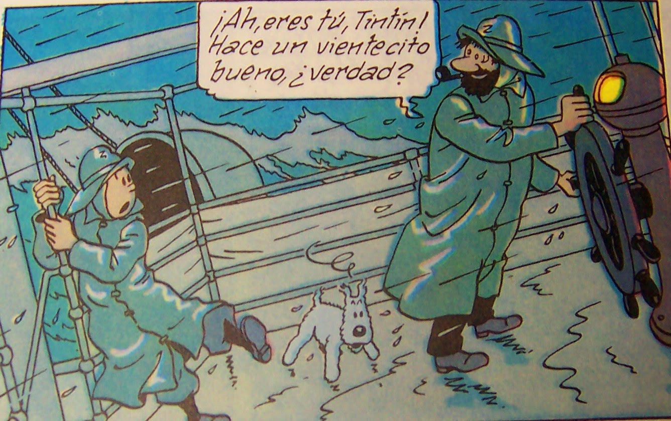 CAU ARTISTIC: HOMENAJE AL CAPITÁN HADDOCK, EL AMIGO MÁS FIEL DE TINTÍN ...