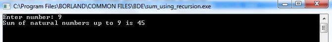 Education for ALL: C Program to Find Sum of Natural Numbers using Recursion