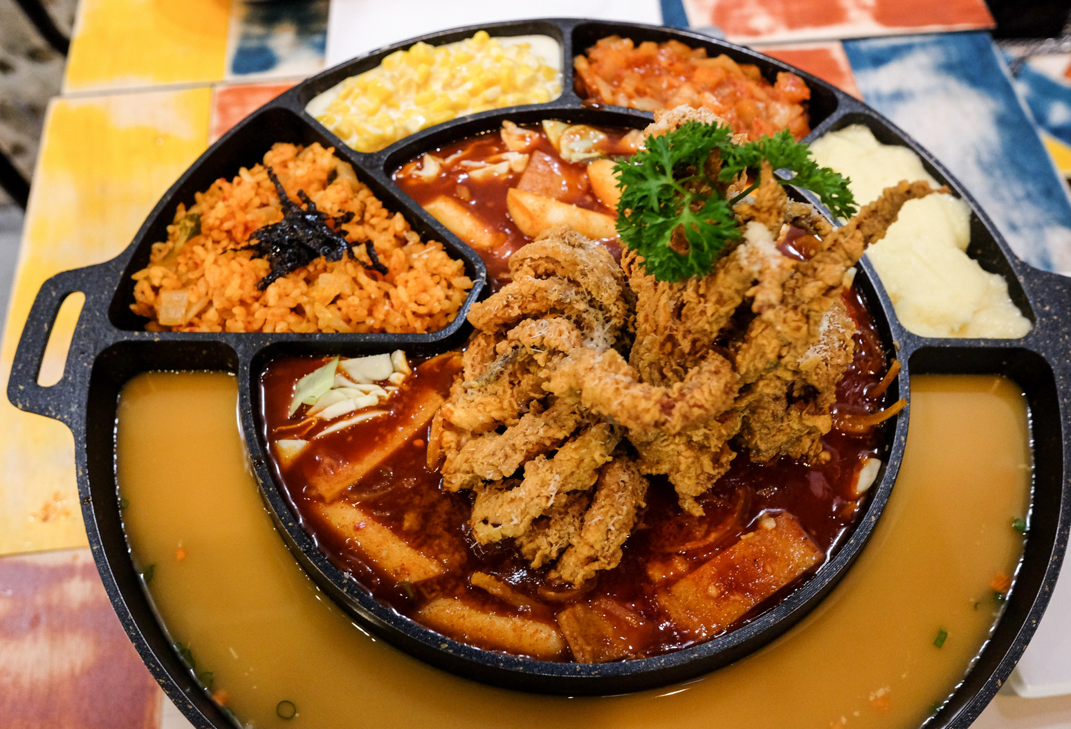 hot as crisp juicy as most customers could hope for saturated with the ...