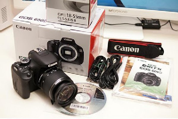 Annie Joe Shafhla: JUAL CANON EOS 600D Kit1
