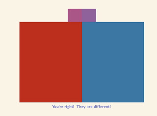 ELEMENTS-O-VISUAL THINKING: Albers Color Exercises