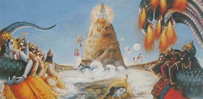 Samudra Manthan and Sage Durvasa – The Story | Hindu Blog