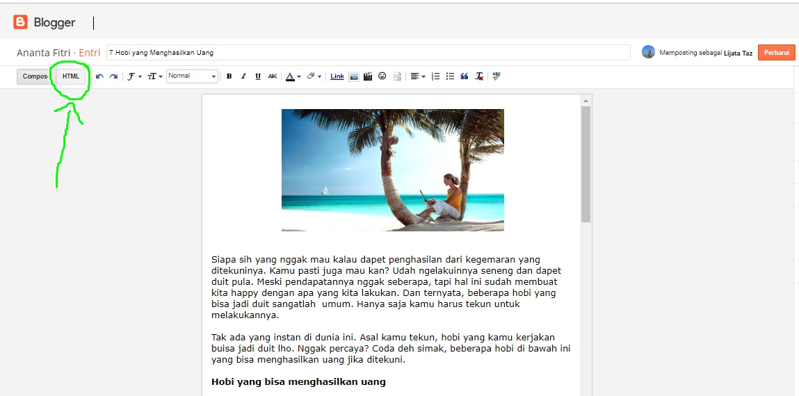 Tutorial Mudah Untuk Mendapatkan URL Gambar di Blog. ~ Ananta FP