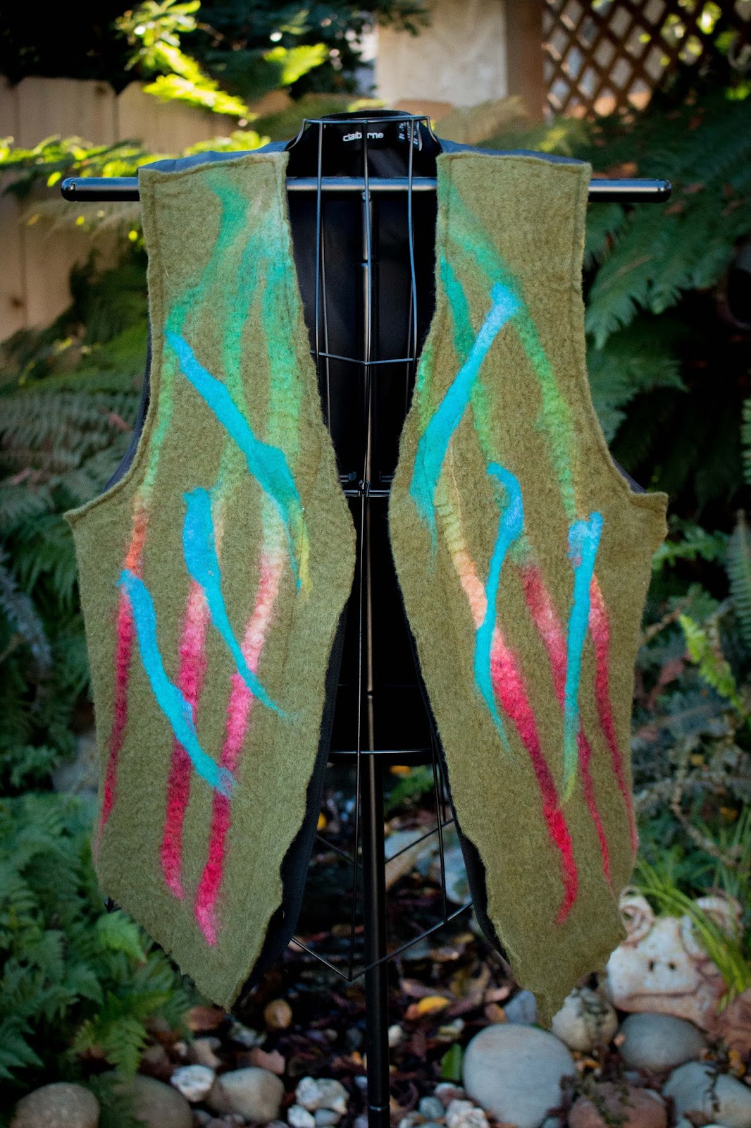 Lisa's Felted Art: ***Felted Vest***