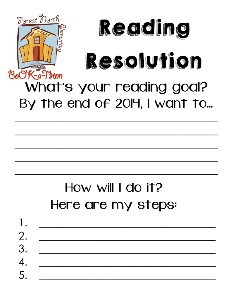 Forest North Library: Bookathon Thursday: Your Reading Resolution