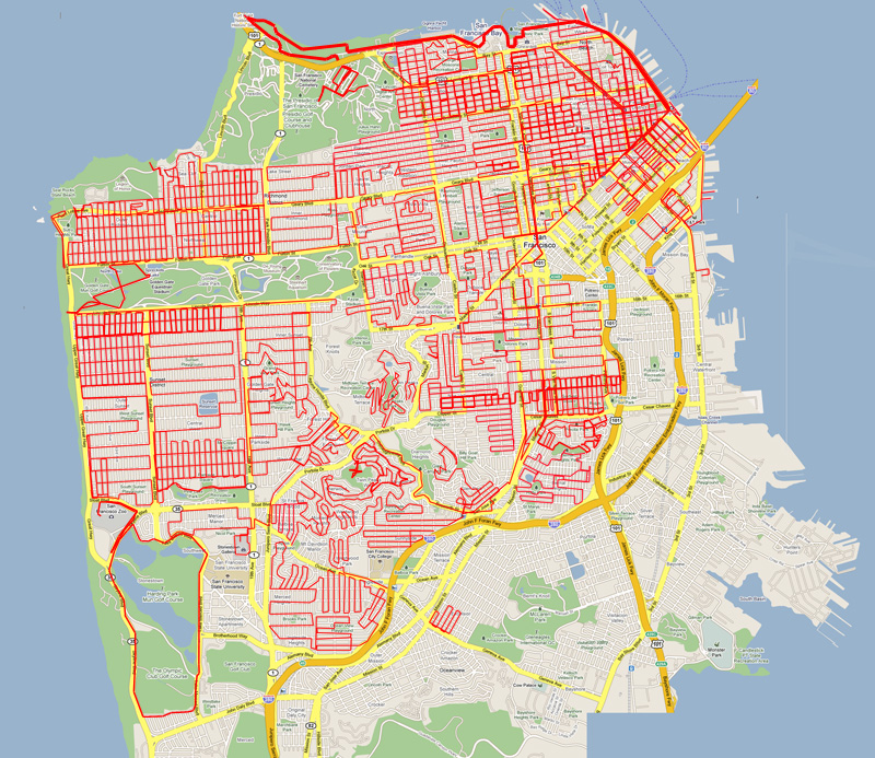 Winter 2012 Stats and the Method to My Mapness