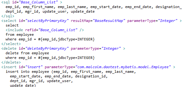 New Tech Thoughts : MyBatis SQL Data Mapping