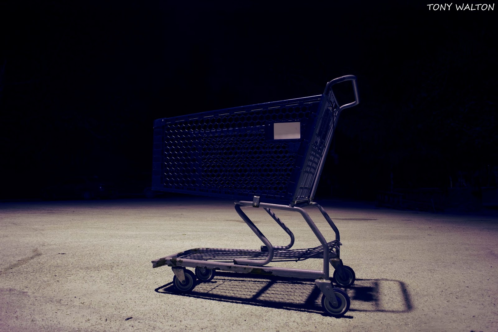 Tony Walton: A SHOPPING CART Exposure Night Photography William ...