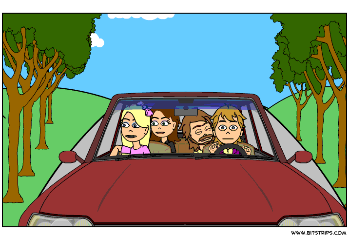 Comics, Comics, and more Comics!: Car Drive GIF