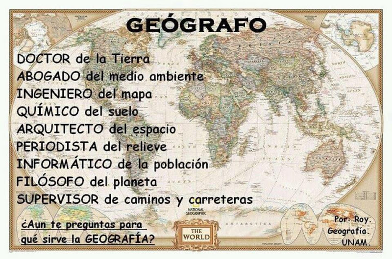 AZIMUTTE: Perfil de GEÓGRAFO