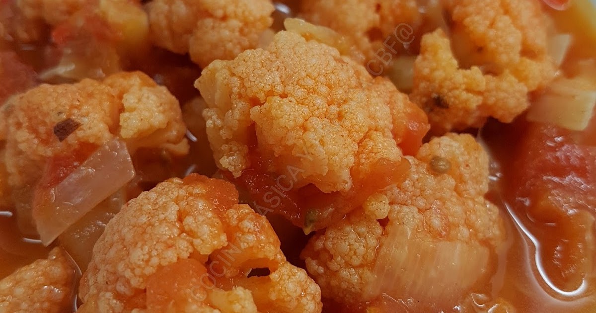 Cocina Basica y Fresca: COLIFLOR EN SALSA CBF