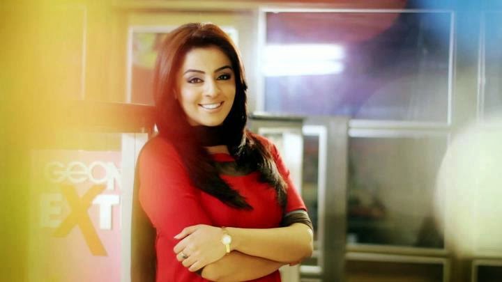 Pak Celebrity Gossip: Ayesha Sohail Host/Anchor Geo News TV