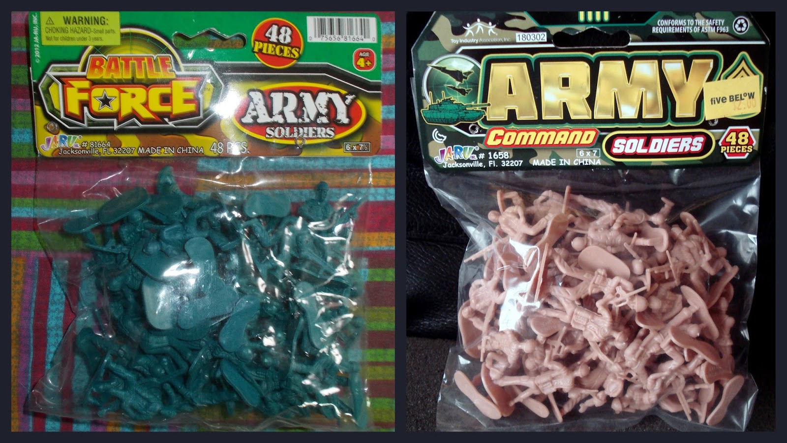 A is for 'Army Men' in Alternate Artwork | Small Scale World