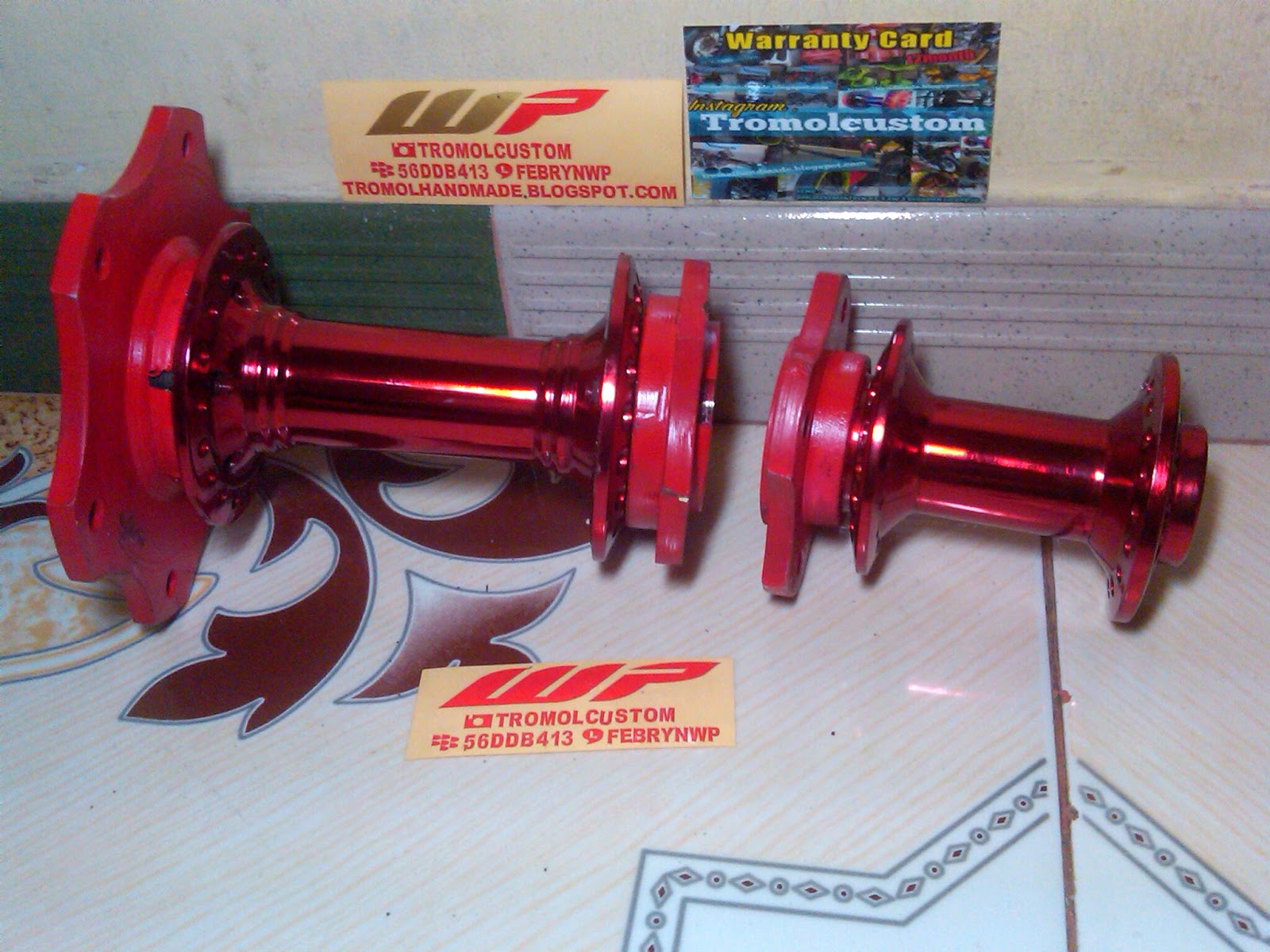 Tromol custom untuk semua motor