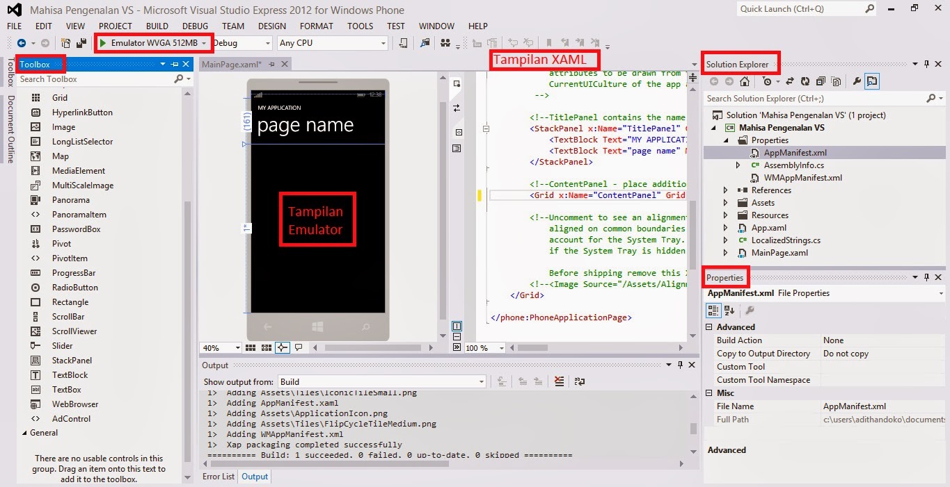Technology: Mengenal Visual Studio For Windows Phone