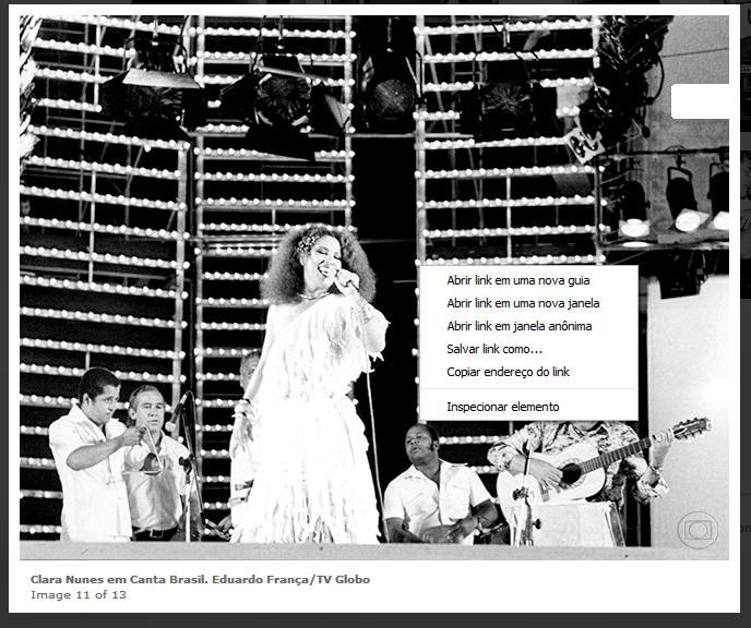 Blog Clara Nunes: Memória Globo- Programa Canta Brasil